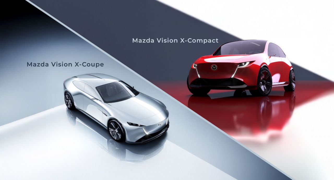 Mazda Vision X-Coupe y X-Compact: motor rotativo e IA empática ...